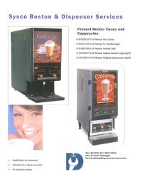 Nectar-flyer'14 - Dispenser Services, Inc.